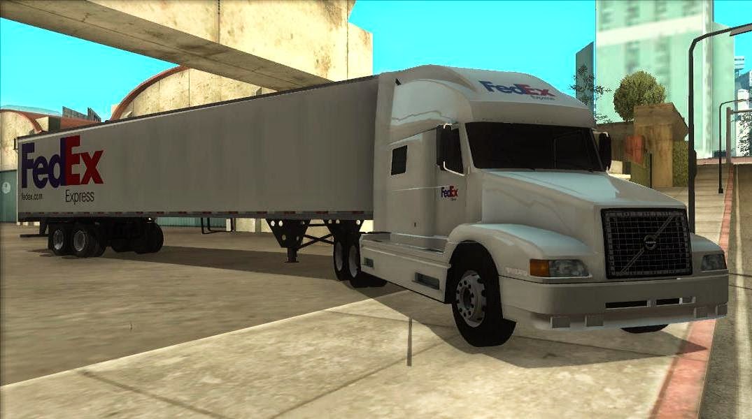 POPO-SPOT: [REL] Volvo VNL660 Semi-truck FedEx Express Custom V1.0