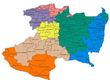 Espacios Geográficos de Michoacán: GENERALIDADES DE MICHOACÁN