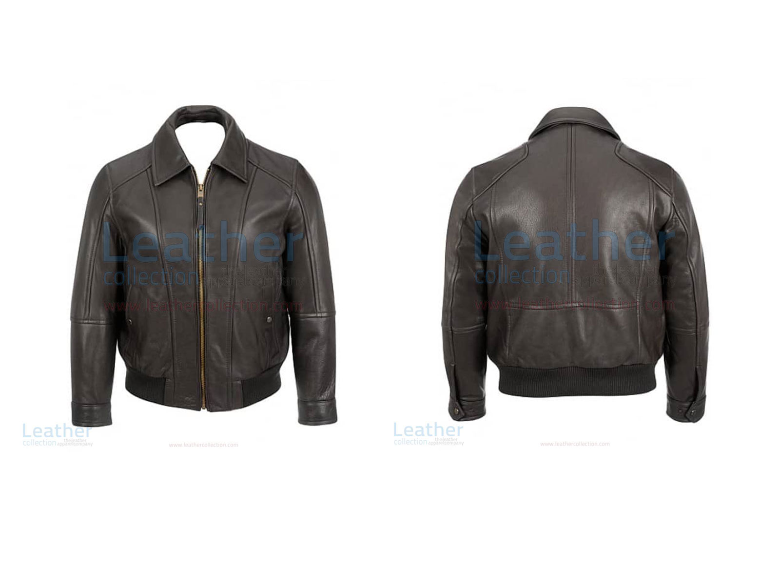 Classic Black Bomber Jacket - Racing Duke