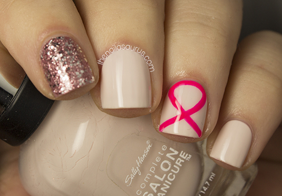 The Nailasaurus | UK Nail Art Blog - Nail Art for Breast Cancer ...
