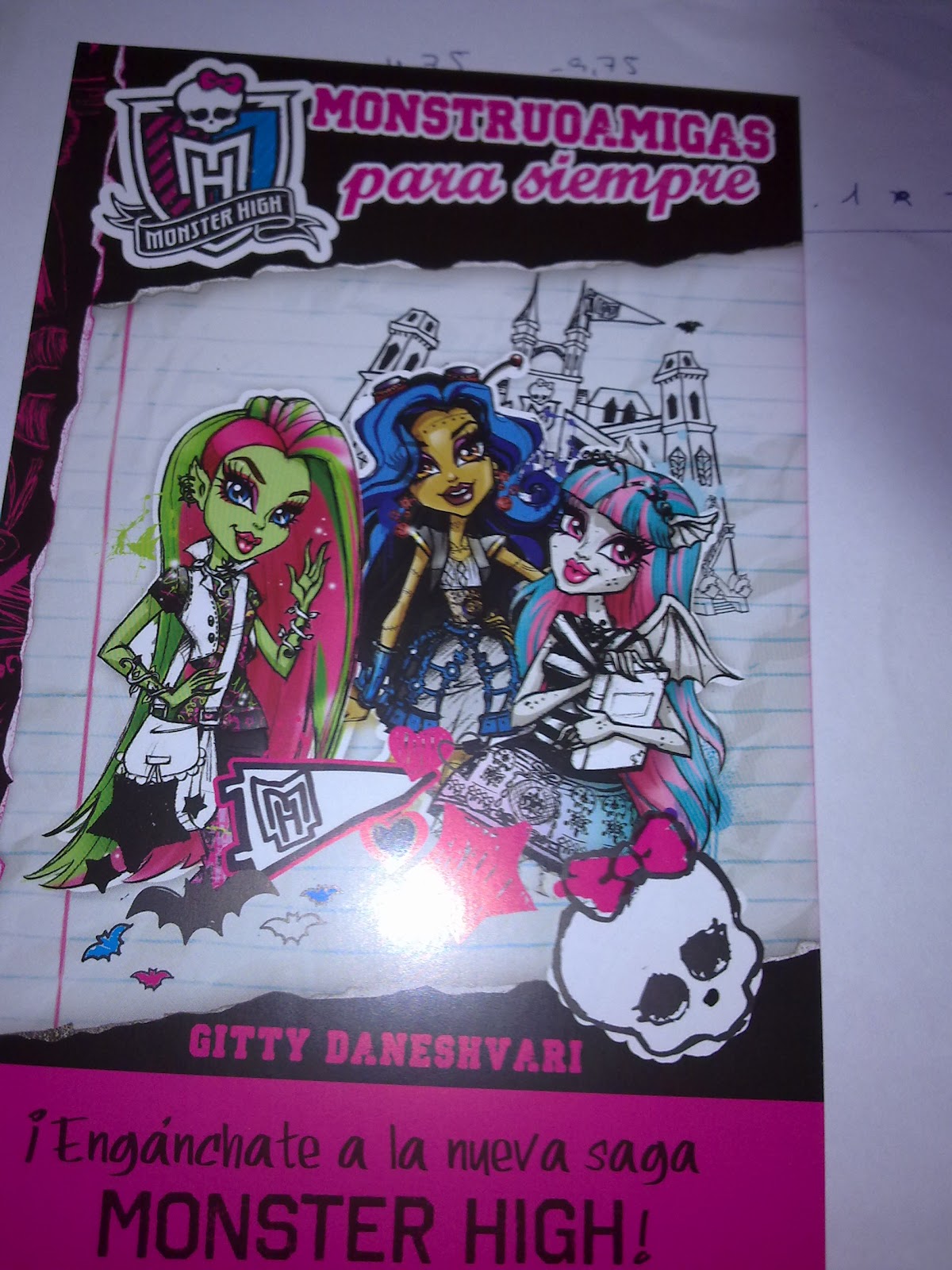 monster high: la nueva saga de libros de monster high