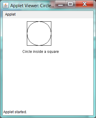 Develop a program to draw any one of the following: a) Square inside a ...