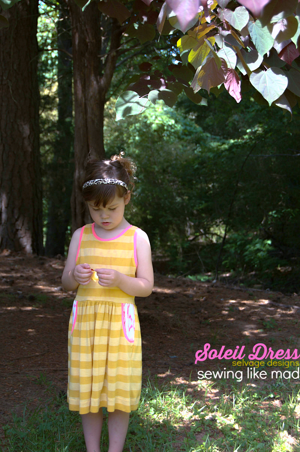 Sewing Like Mad: The Soleil Dress by Selvage Designs.