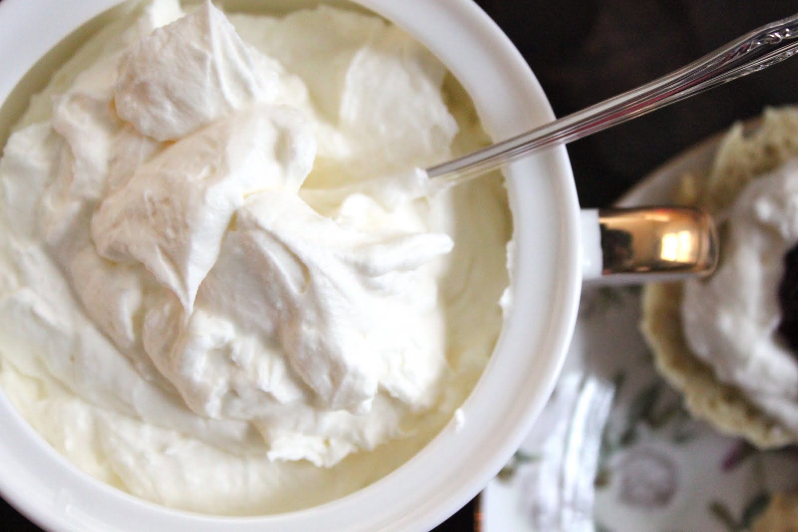 Devonshire Cream {A Recipe} - Smashed Peas & Carrots