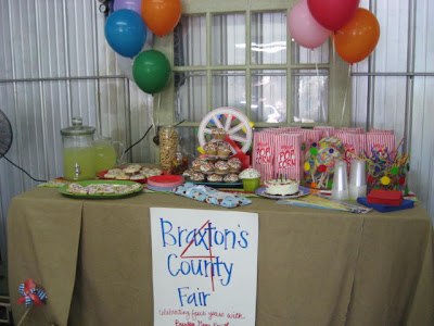 The Moore Family: Braxton's County Fair Party