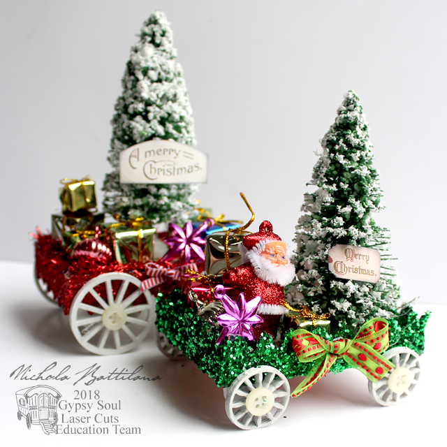 GSL Cuts: Jolly Little Christmas Floats with Tutorial