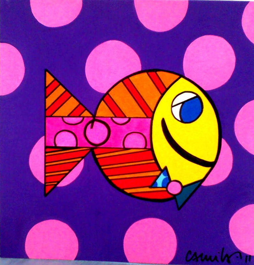 O Peixe Romero Britto - LIBRAIN