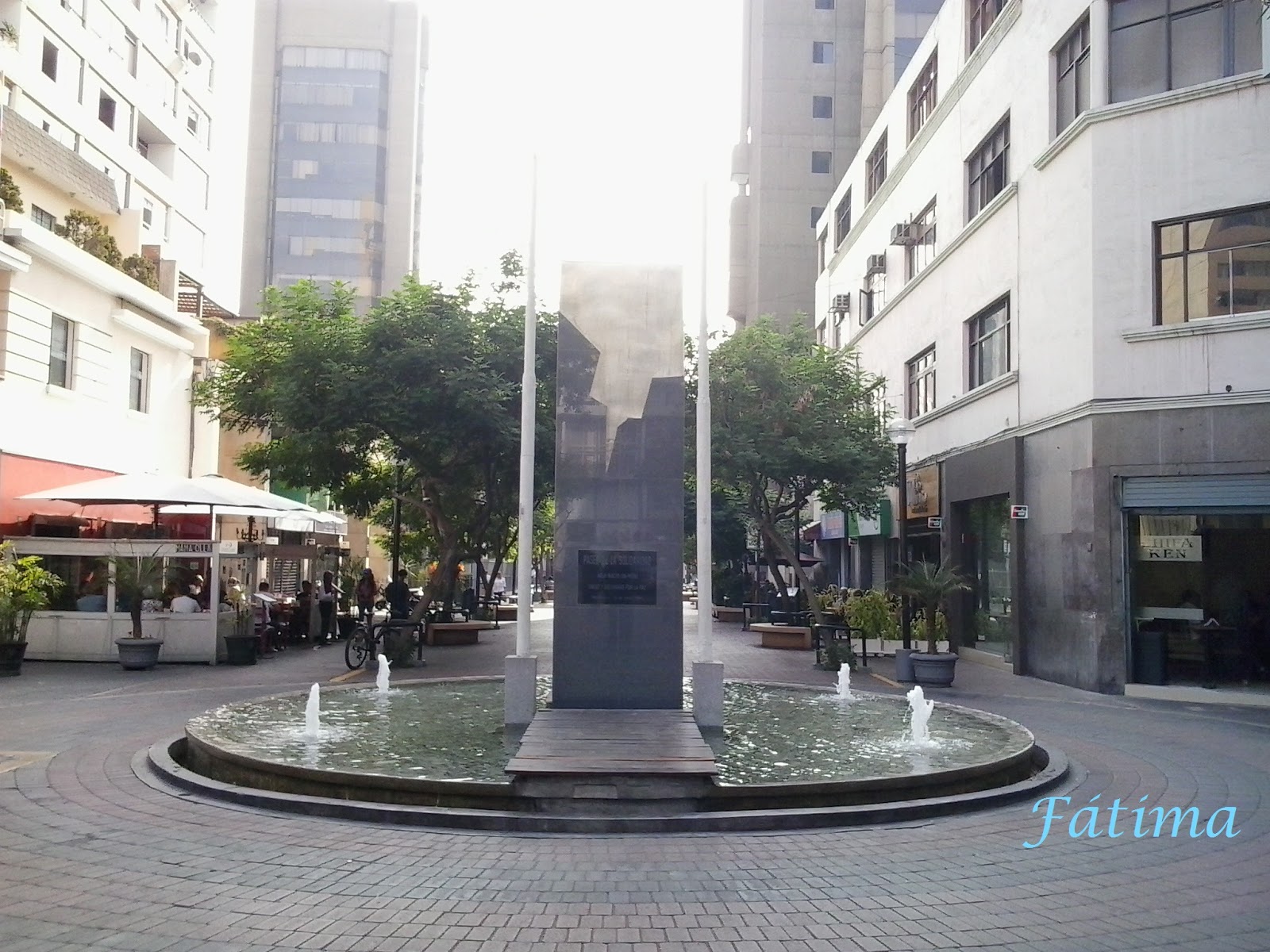 Fátima Rodríguez Serra: Calle Tarata en Miraflores