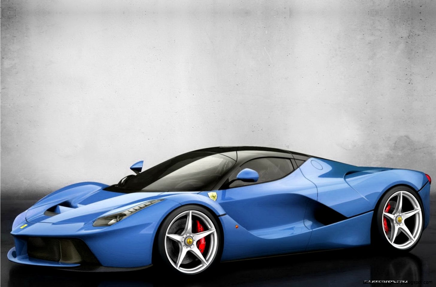 Ferrari Laferrari Blue | Wallpapers Gallery