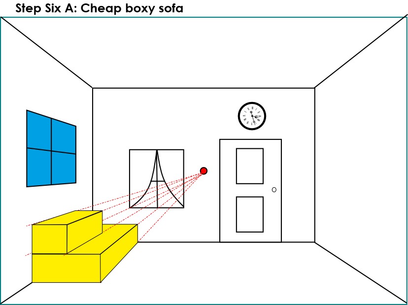 Studio Muses: Building a room in one-point perspective