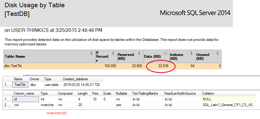 HK SQL Server Doctor: You reduced a column size, but the table gets ...