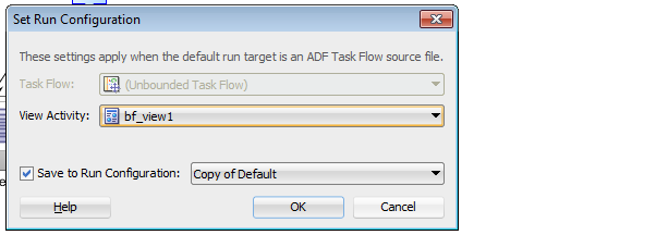 Oracle ADF World: Run configuration For ADF UI projects