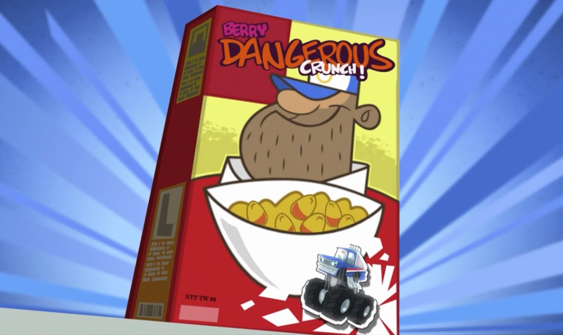 10engines: parenting -billy stump's "berry dangerous crunch" cereal