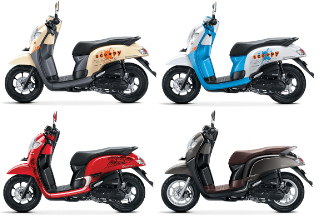 All New Honda Scoopy Harga dan Spesifikasi | Harga Motor Terbaru