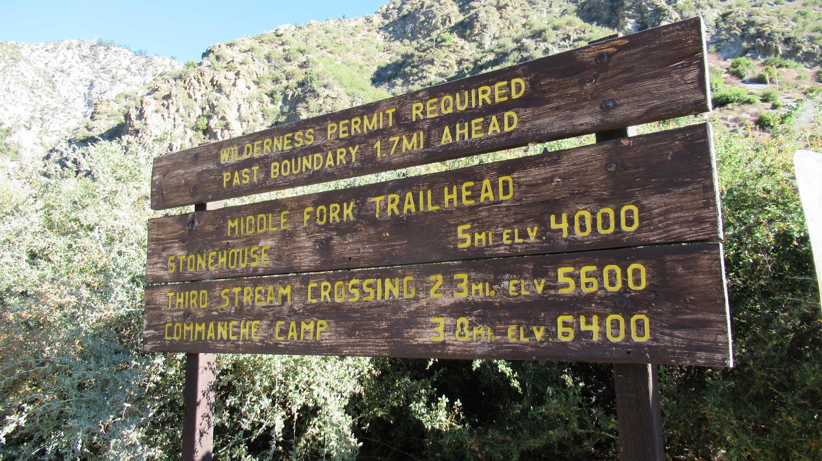 Iron Hiker: Third Stream Crossing Falls
