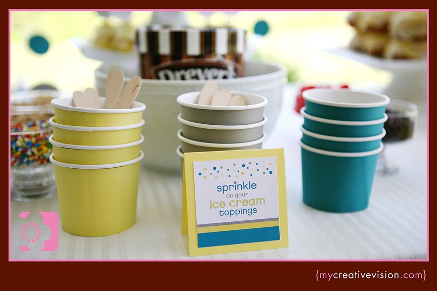 Kara's Party Ideas Sprinkle Party {Baby Shower} | Kara's Party Ideas