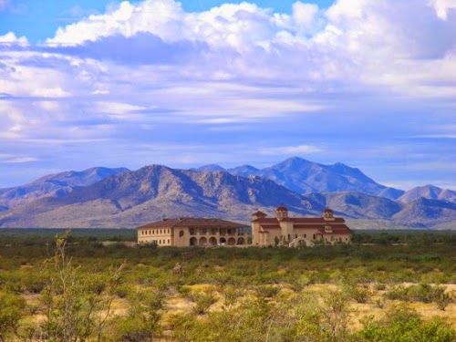 Religious Tourism: St. Paisius Monastery. Safford, Arizona. USA.