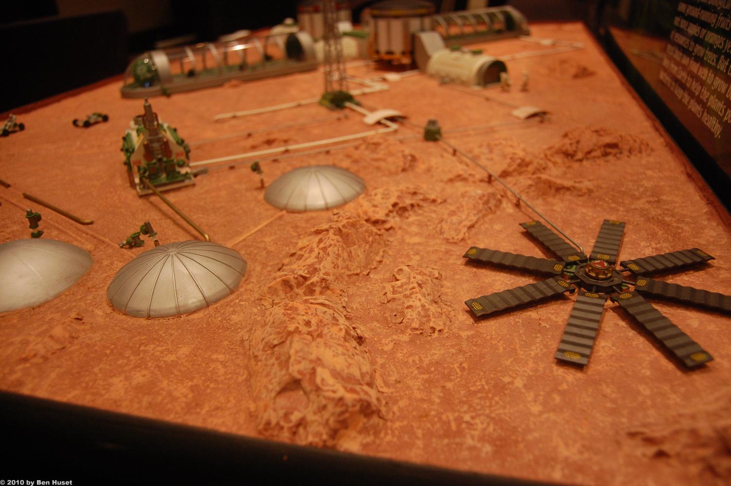 Mars base model by Kevin Atkins | human Mars