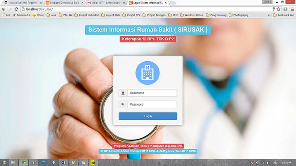 Aplikasi Software Rumah Sakit