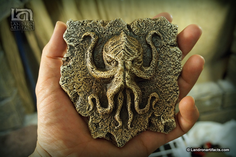 Landron Artifacts News, Updates, & Rants: New Batch of Cthulhu Wall Plaques