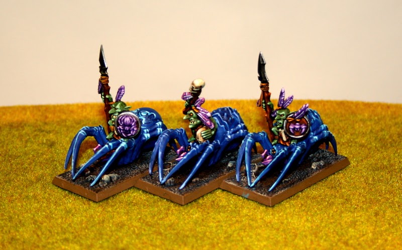 The Art of War: Spider Riders and Gigantic Spider WIP