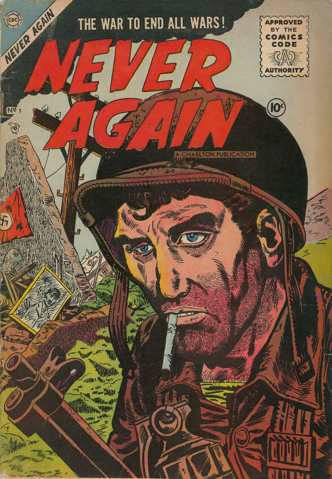 Old-fashioned Comics: Never Again #01, #08 (1955) / War and Attack #01, #54 - #63 (1966-1967 ...