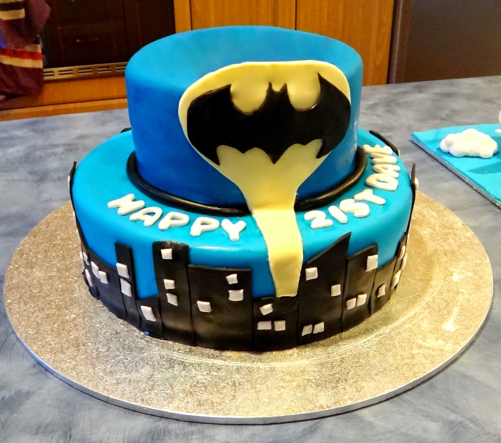 Delicious Art: Batman Cake