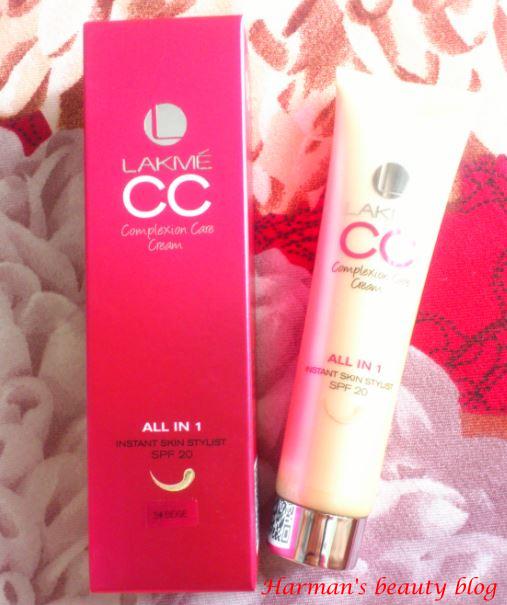 Lakme CC cream final review + How it looks on me! – Harman's Beauty Blog