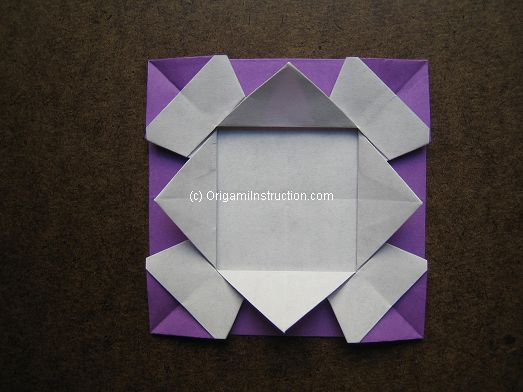 Origami Instruction.com: Origami Photo Frame