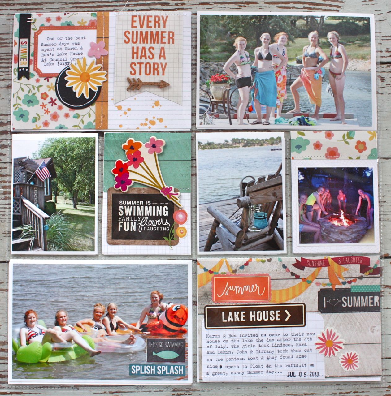 Mish Mash: Project Life Album #2 Cover Page...