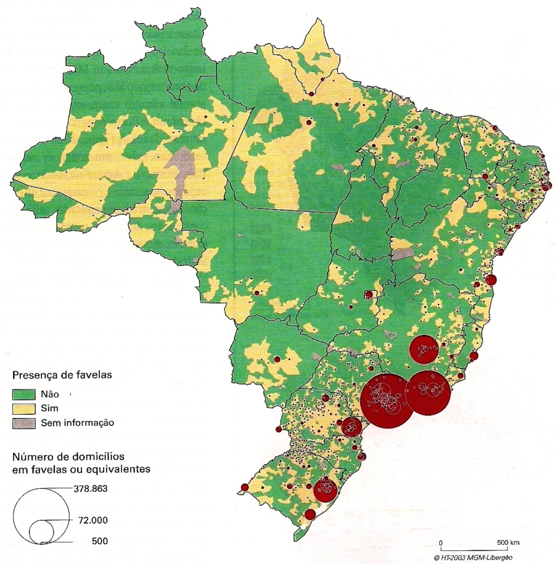 GEOGRAFÍA DE AMÉRICA : ESTUDIO DE CASO - FAVELAS - BRASIL