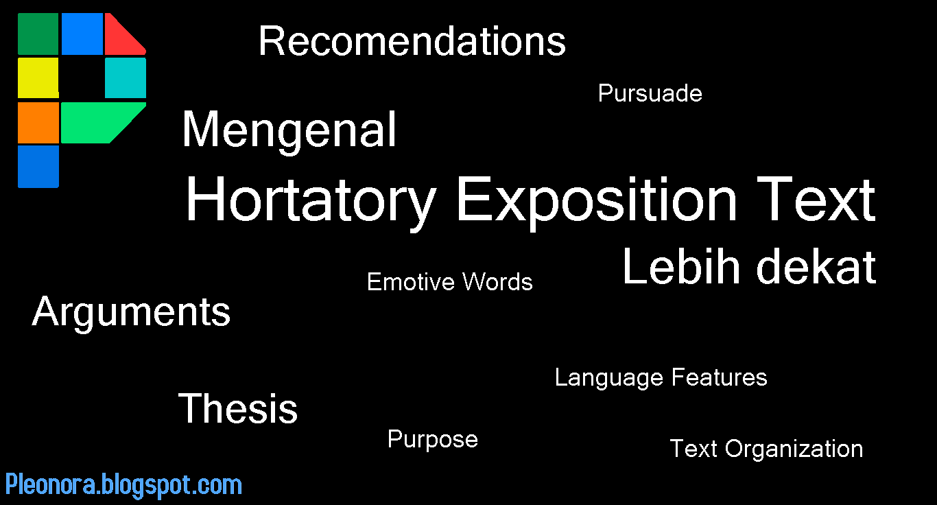 Mengenal Hortatory Exposition Text lebih dekat - Pleonora