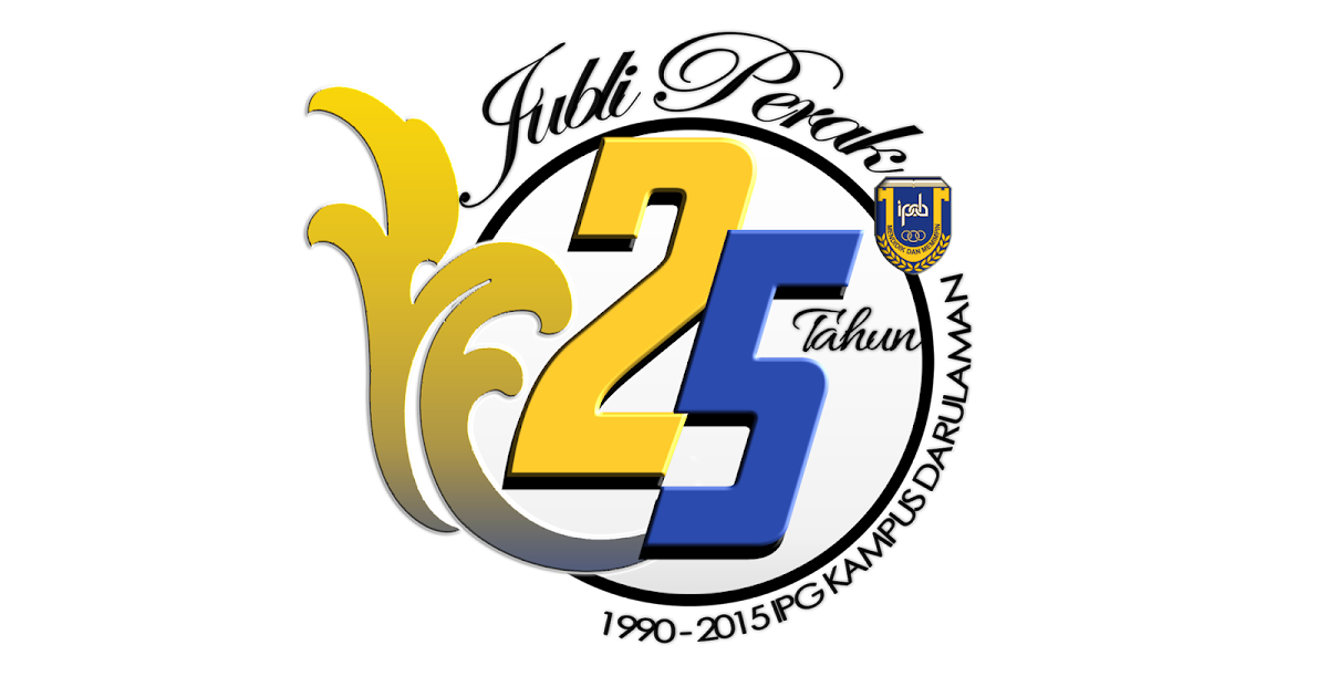 Logo Jubli Perak (25 Tahun) IPG Kampus Darulaman ~ JPP IPG Kampus Darulaman