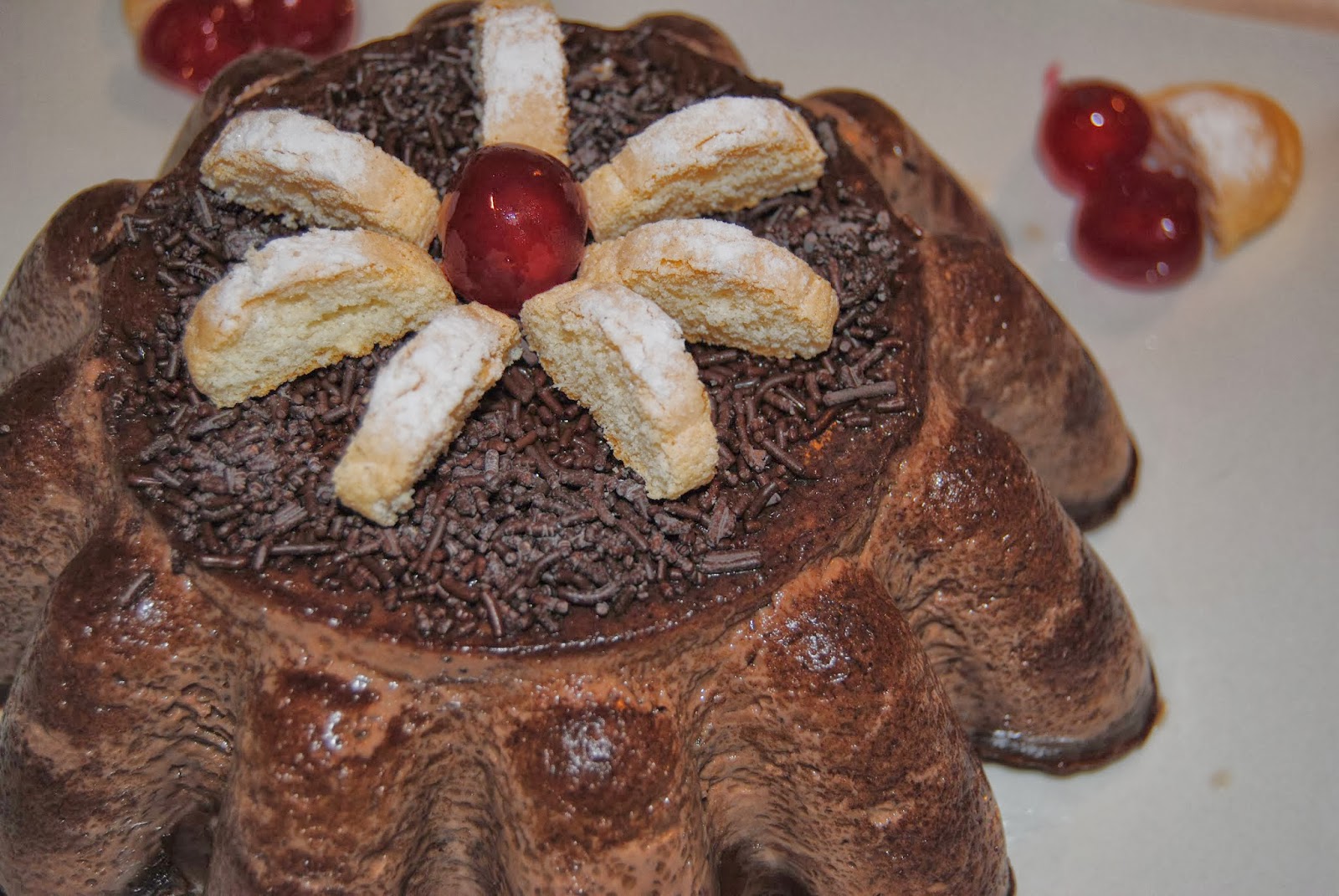 ENSUCRAT: FLAM DE XOCOLATA AMB MELINDROS