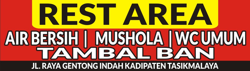 Download Contoh Spanduk Rest Area.cdr - KARYAKU