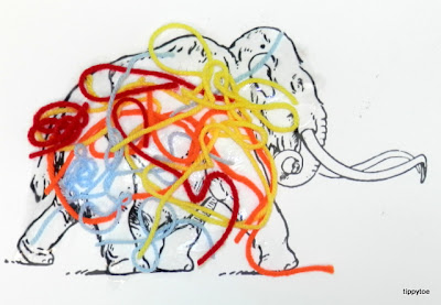 Tippytoe Crafts: Woolly Mammoths