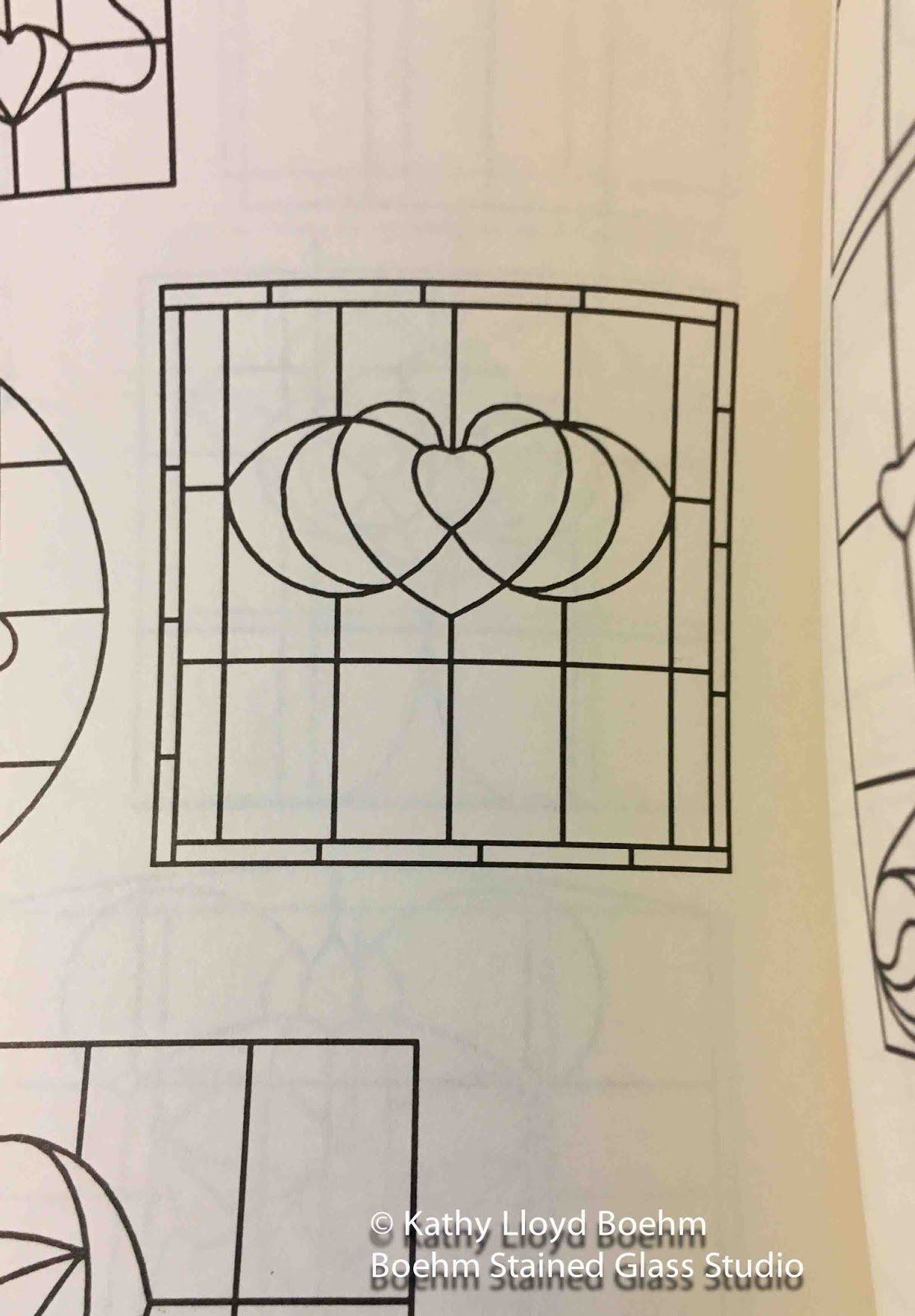 Boehm Stained Glass Blog: Stained Glass Heart Window