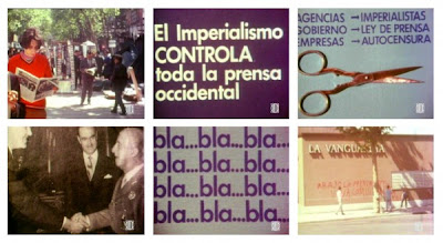 Seis fotogramas de 'El cuarto poder' (1970). Este documental examina la ...