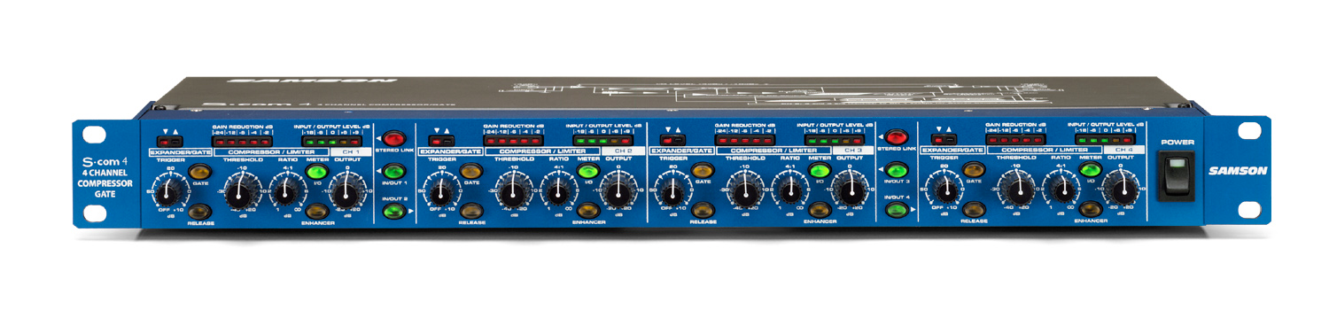 S-COM4 BL COMPRESOR SAMSON - CANAL AUDIOPRO