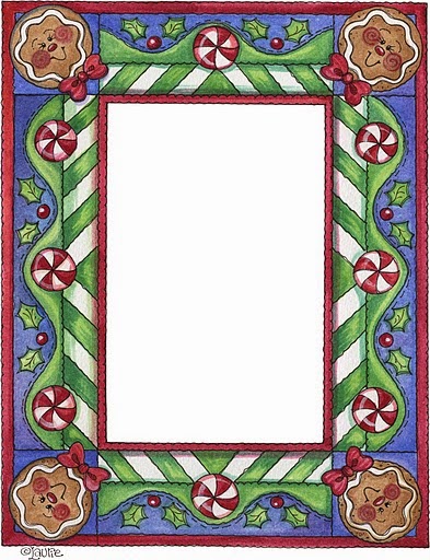 Free Printable Frames for Christmas. - Oh My Fiesta! in english