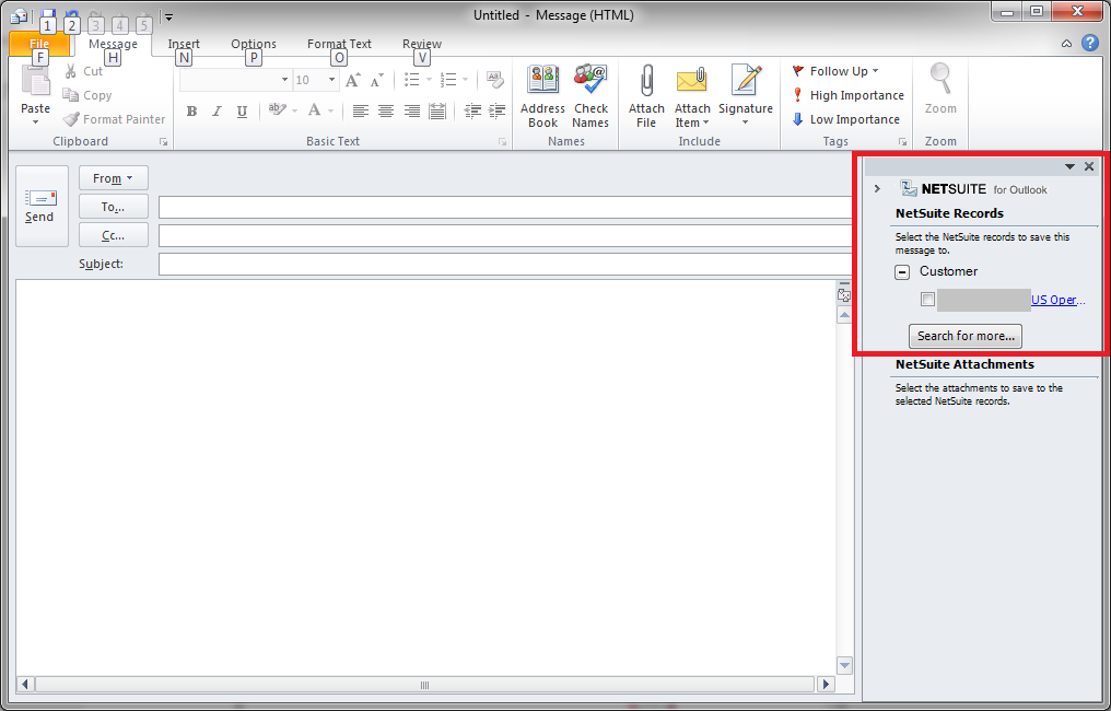 j.aem'story: Outlook Connector for NetSuite