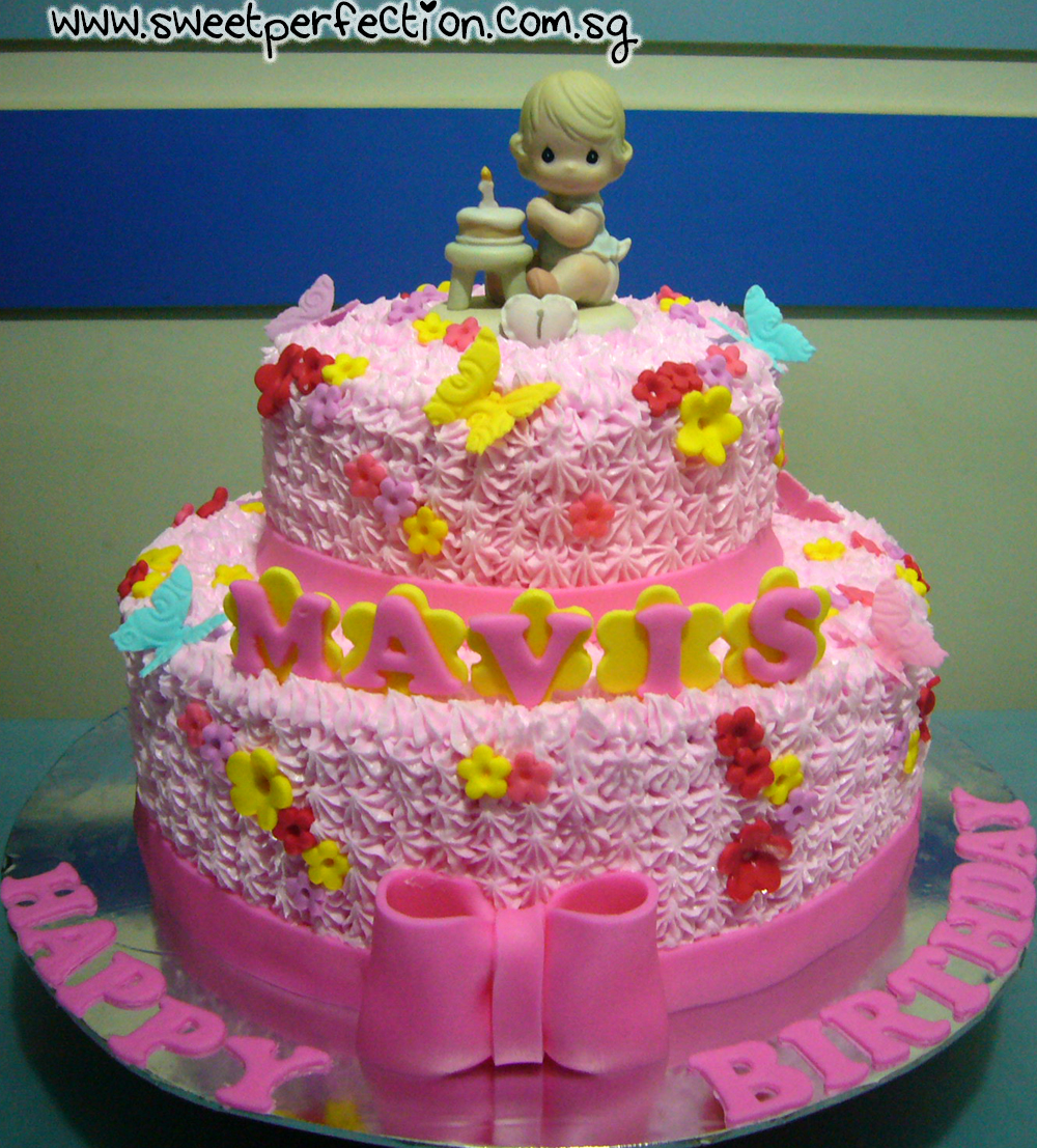 Sweet Perfection Cakes Gallery: Code PM03 - Mavis Precious Moment Cake