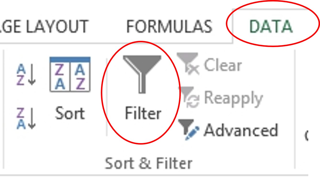 การกรองข้อมูล (Filter) ใน Excel ~ Computer Knowledge