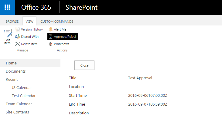 Sharepoint Blogs Hide Aprovereject Button From The Ribbon