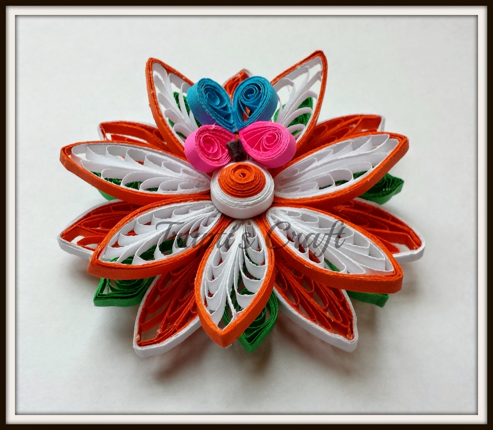 Trupti's Craft: Flower Magnets
