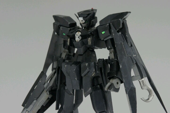 HG 1/144 Gundam AGE2 Dark Hound (stealth armor equipment) Custom Build