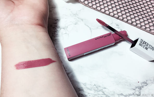 REVIEW: Maybelline Superstay Matte Ink Liquid Lipstick in Lover ...