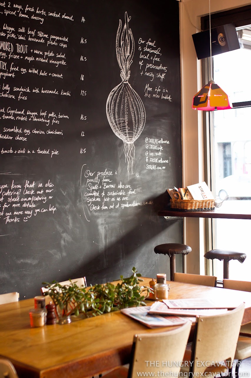 The Hungry Excavator: Streat Cafe, Flemington