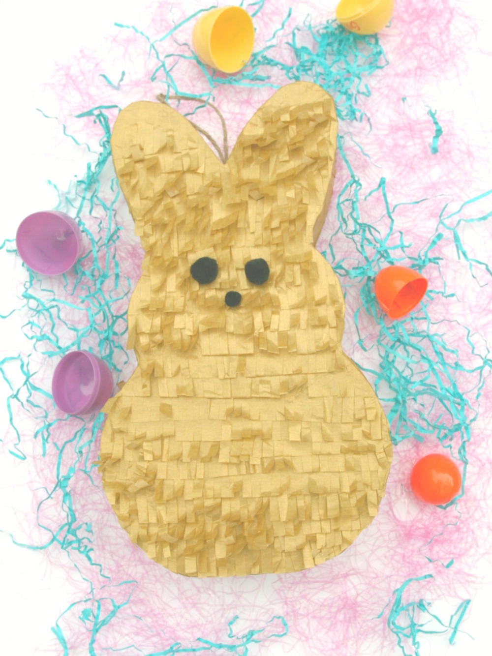 All Paths Lead to Wonderland: DIY Golden Peep Piñata