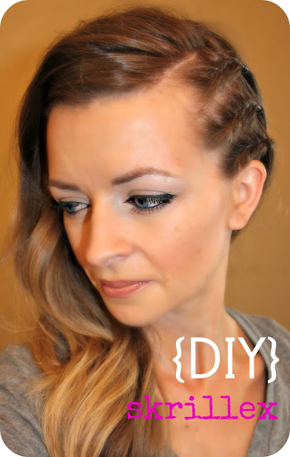 blushing basics: DIY Skrillex {Hair Tutorial}